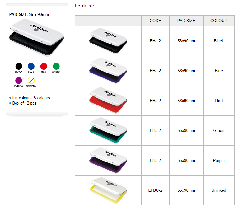 ARTLINE STAMP PAD Biggest Online Office Supplies Store ARTLINE STAMP PAD Biggest Online Office Supplies Store